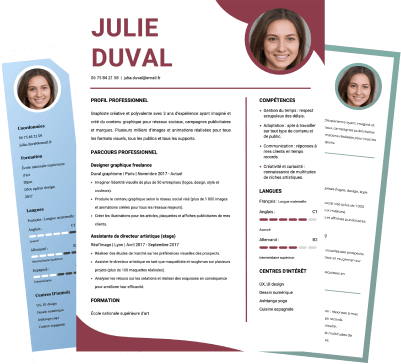 Modèle CV sans photo: 22 exemples à télécharger (2025)